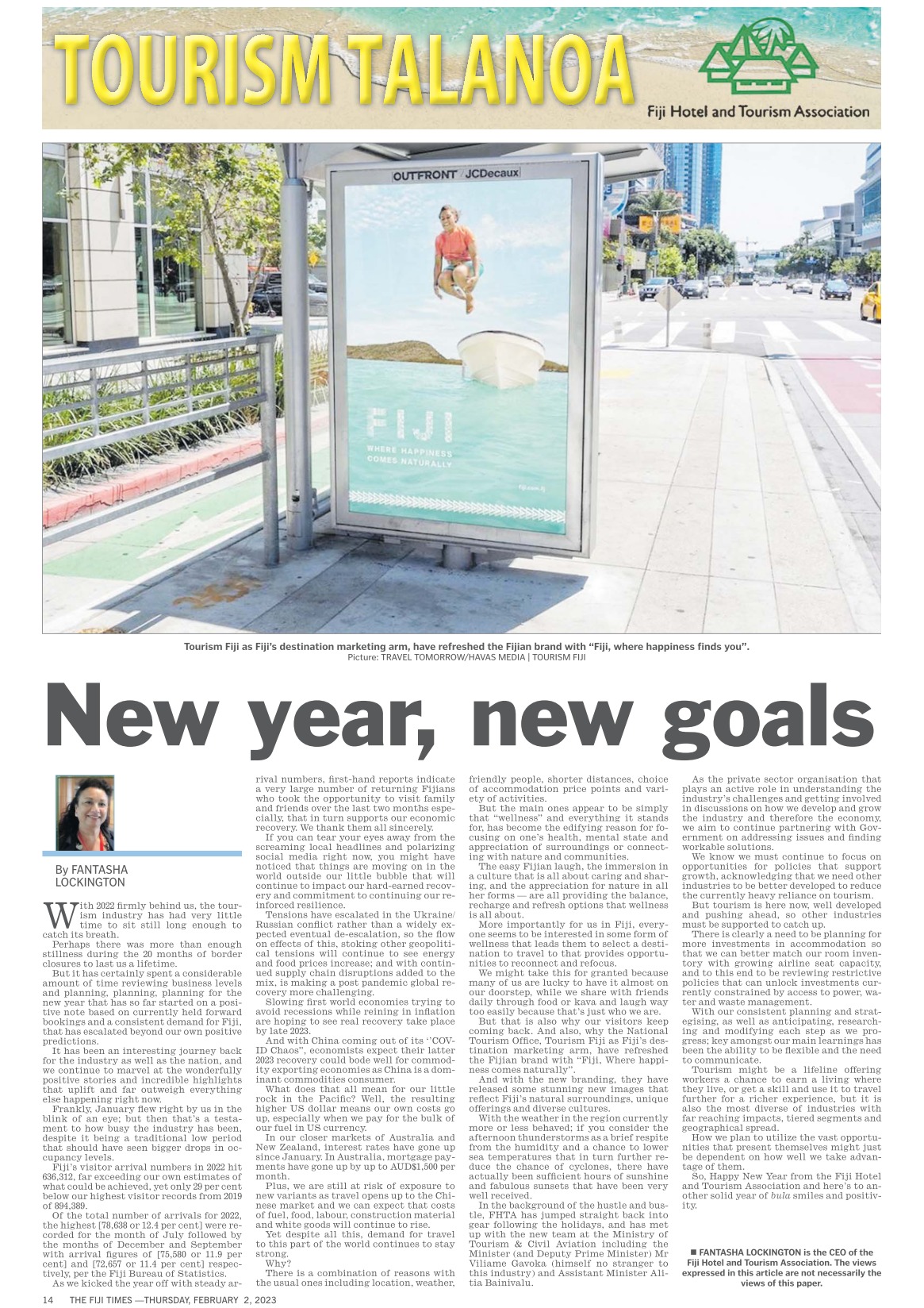 FHTA Media Releases & Tourism Features · Fiji Hotel and Tourism Association